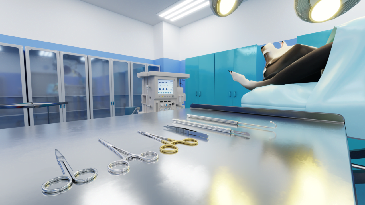 Modern veterinary medicine helps animals by using the virtual reality ...