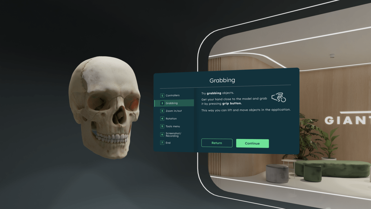 VR human anatomical simulator